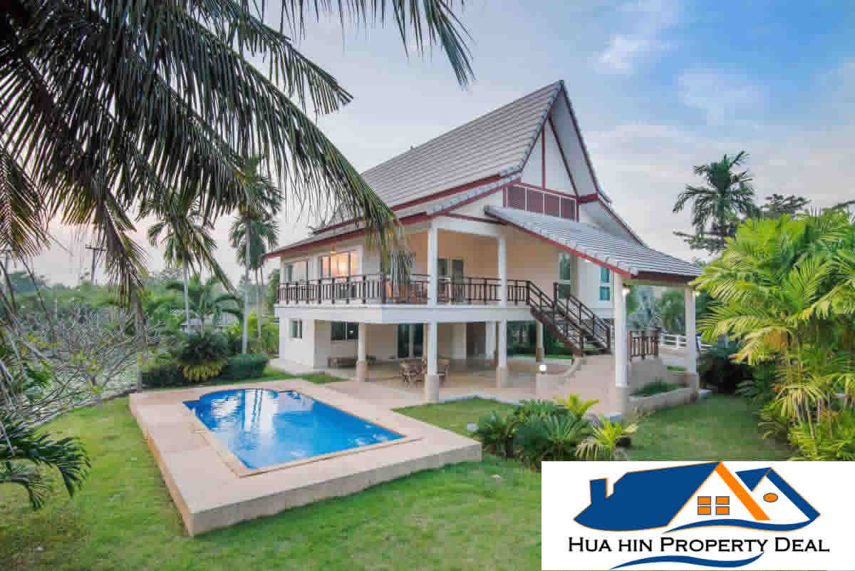 Lakeview 4-Bedroom Pool House for Sale in Cha-Am – Just 3 Minutes from ...
